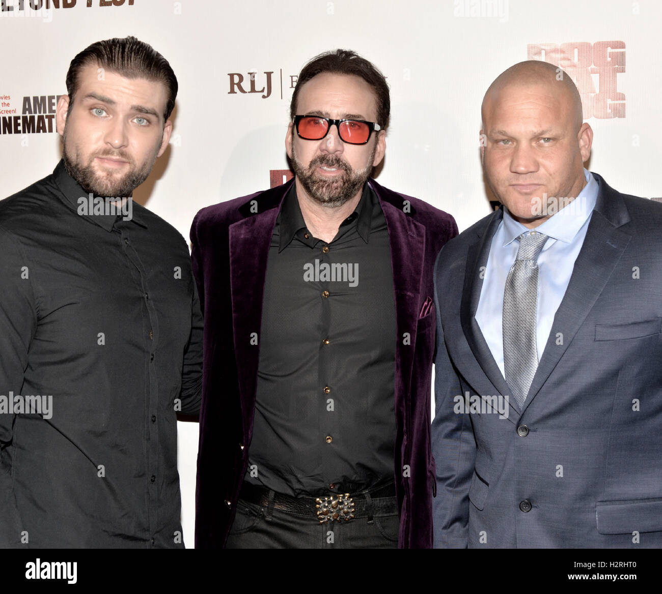 LOS ANGELES, CA - SEPTEMBER 30: Weston Cage, Nicolas Cage and ...