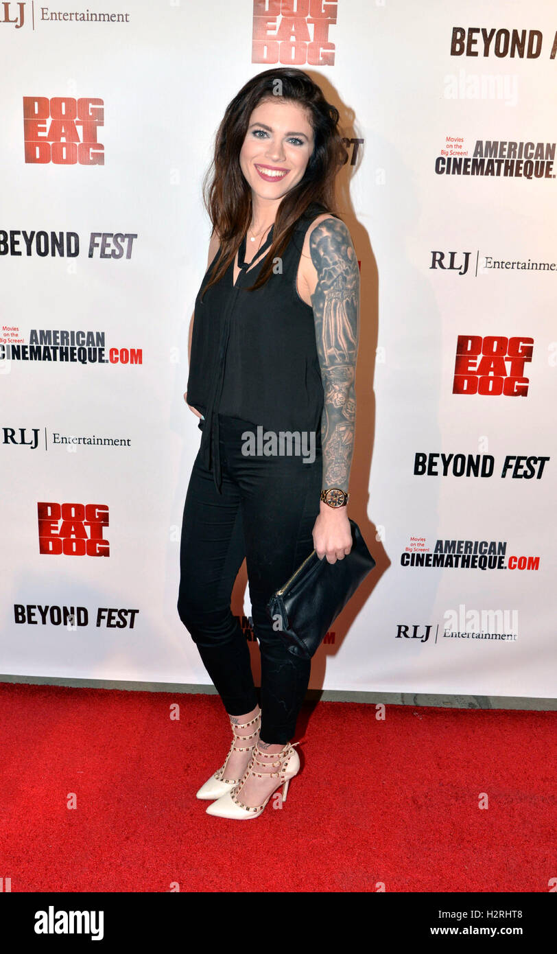 LOS ANGELES, CA - SEPTEMBER 30: Chelsea Mee at the retrospective of ...