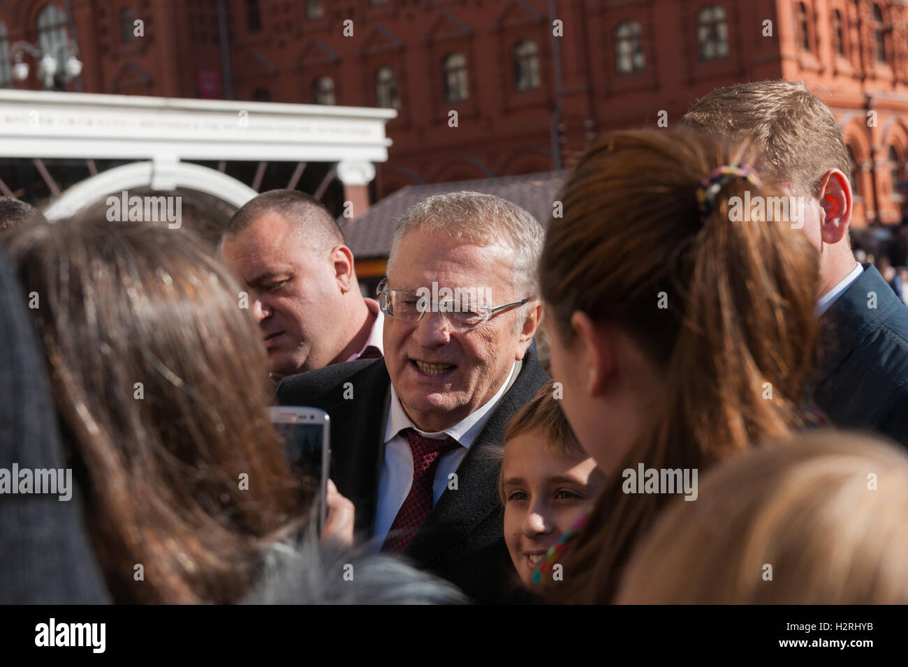 Moscow, Russia. Saturday, October 1, 2016. Warm and sunny weekend in ...