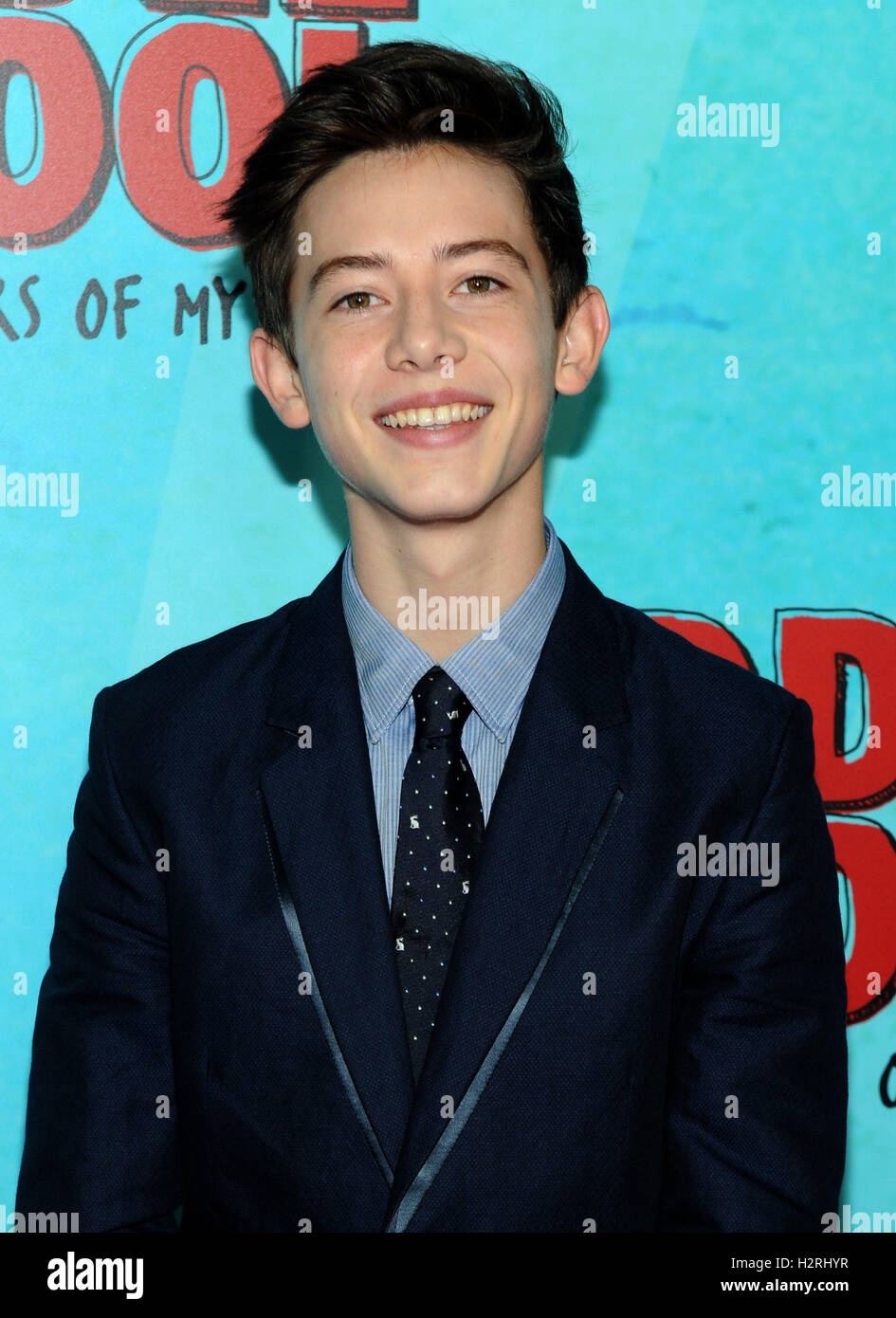New York, USA. 1st October, 2016. Griffin Gluck attends the New York ...