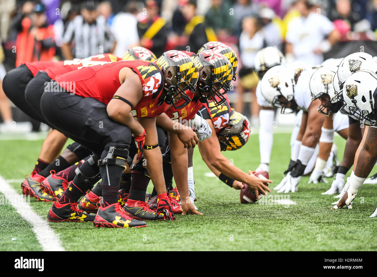 College Park, Maryland, USA. 1st Oct, 2016. University of Maryland ...