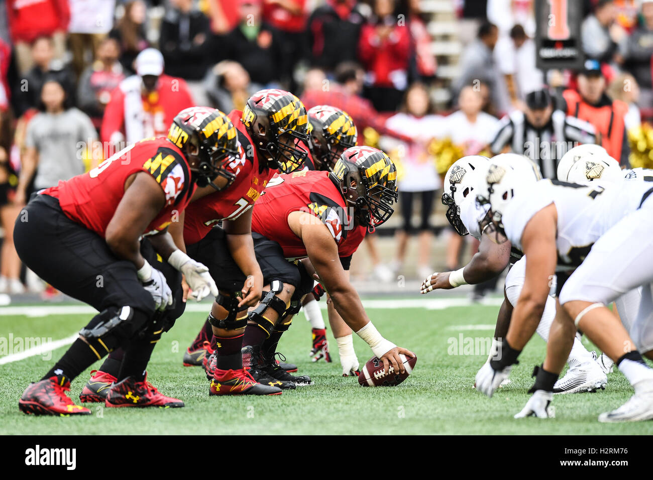 College Park, Maryland, USA. 1st Oct, 2016. University of Maryland ...
