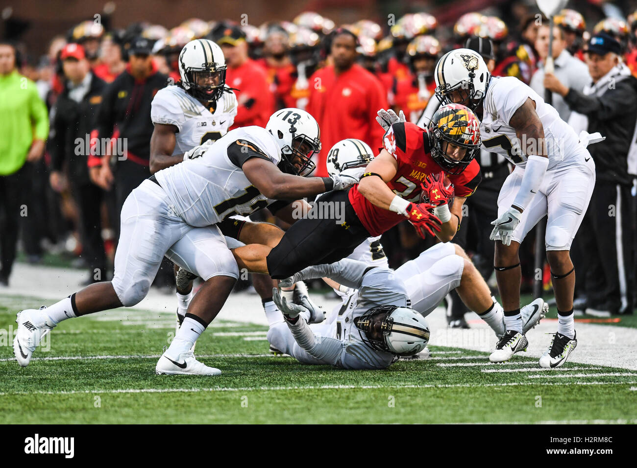 College Park, Maryland, USA. 1st Oct, 2016. University of Maryland's ...