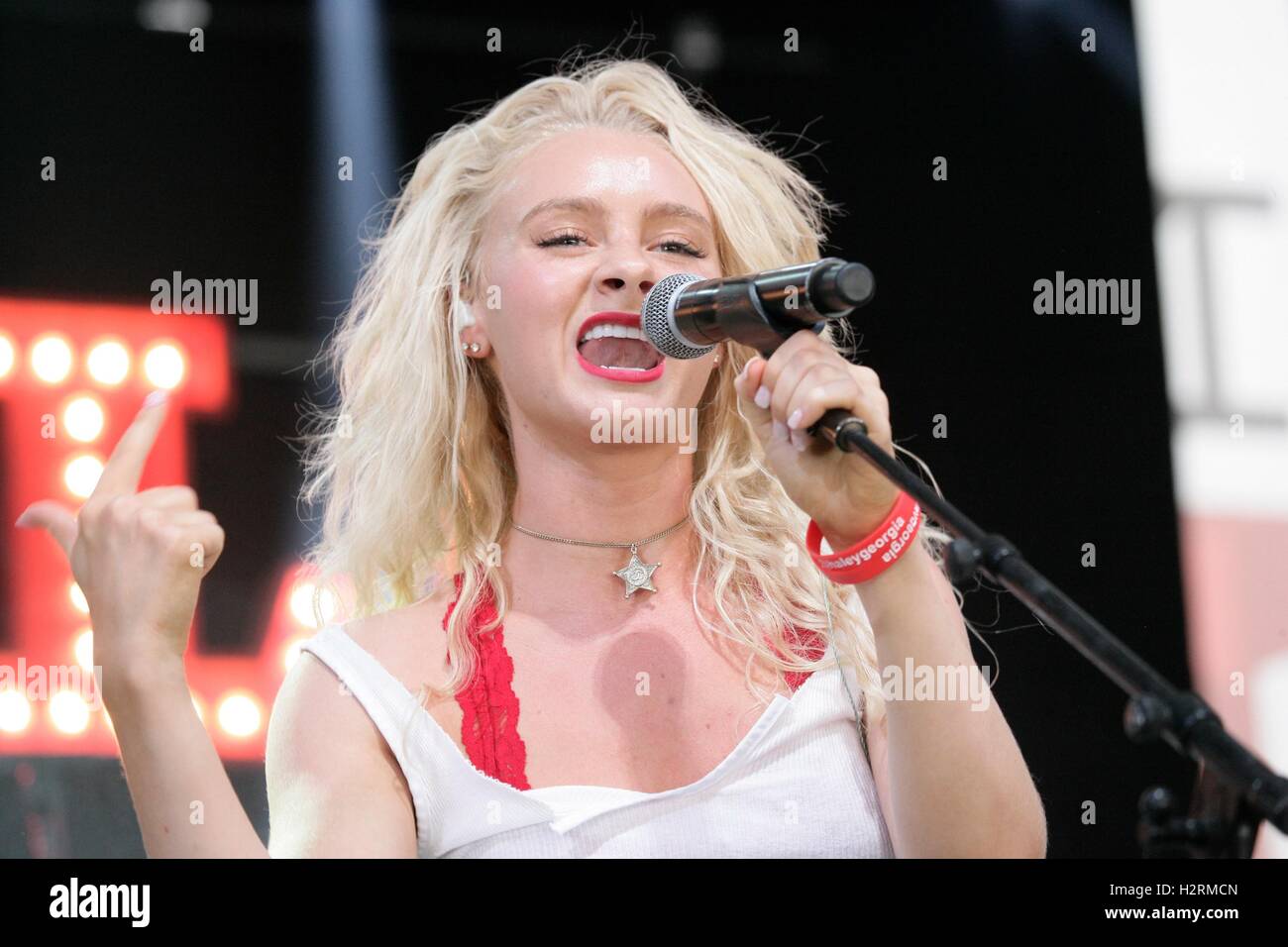 Las Vegas, NV, USA. 1st Oct, 2016. Haley Georgia in attendance for 2nd ...