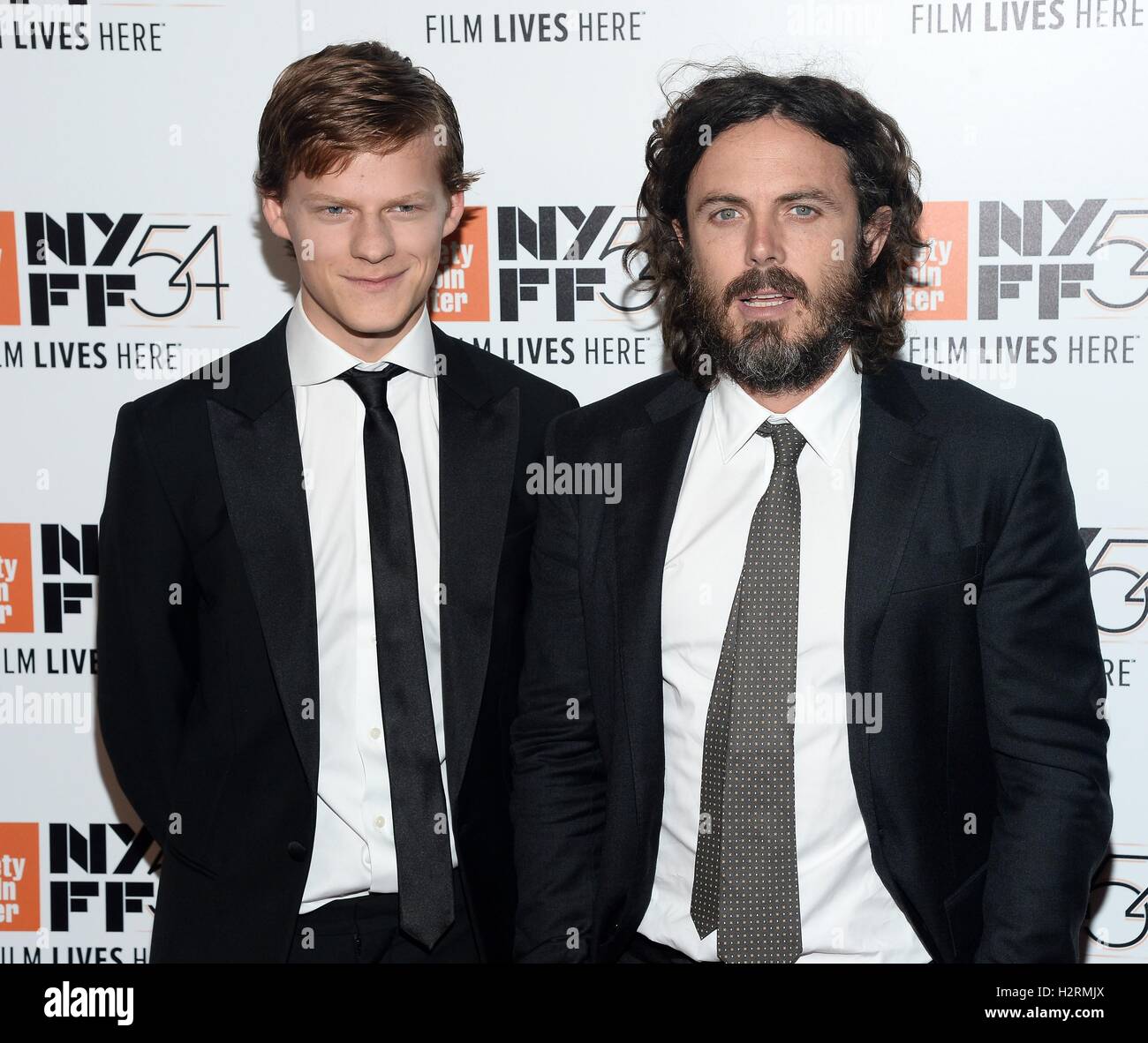 New York, NY, USA. 1st Oct, 2016. Lucas Hedges, Casey Affleck at ...