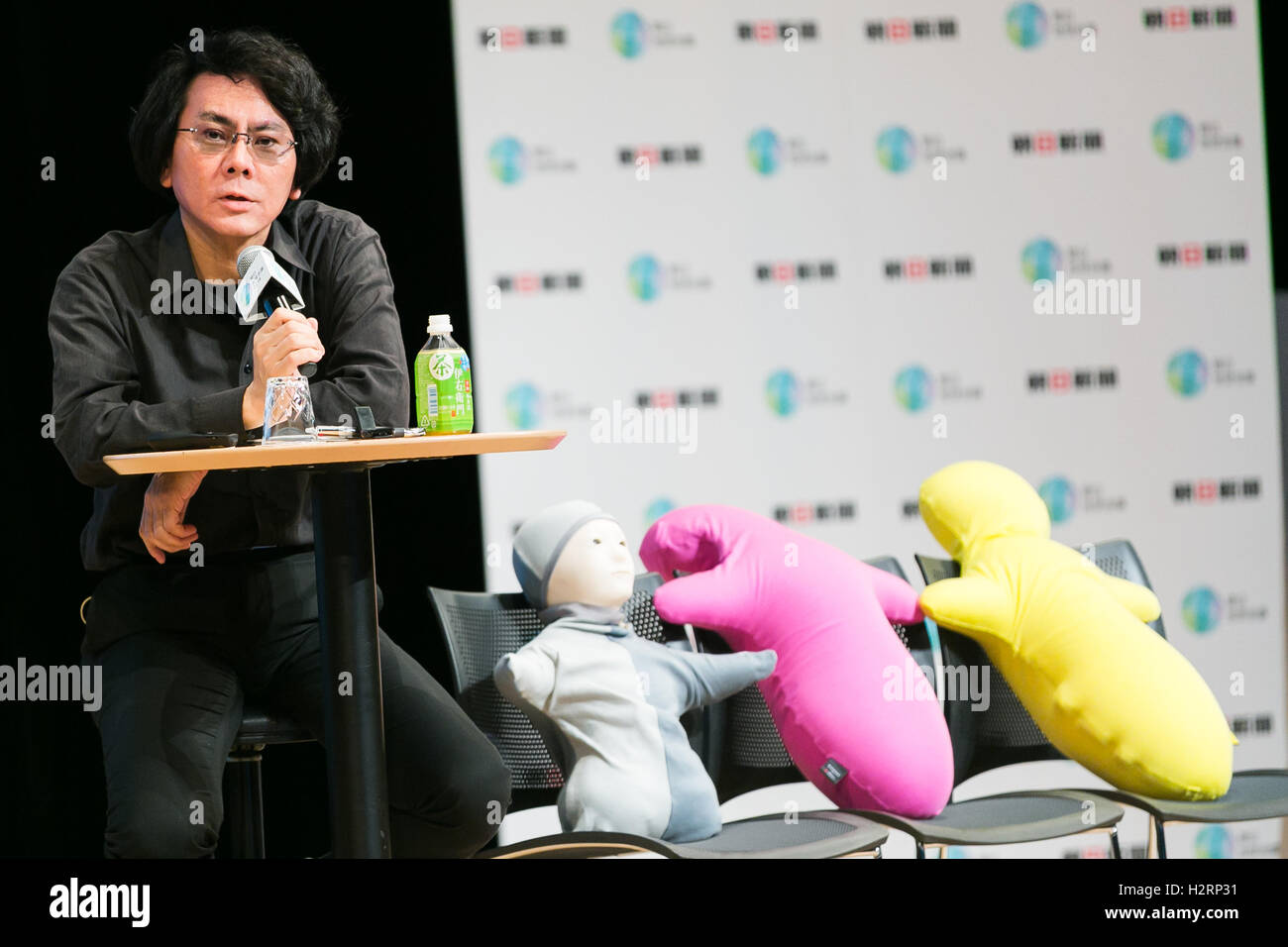 Japanese roboticist Hiroshi Ishiguro of Osaka University speaks about ...