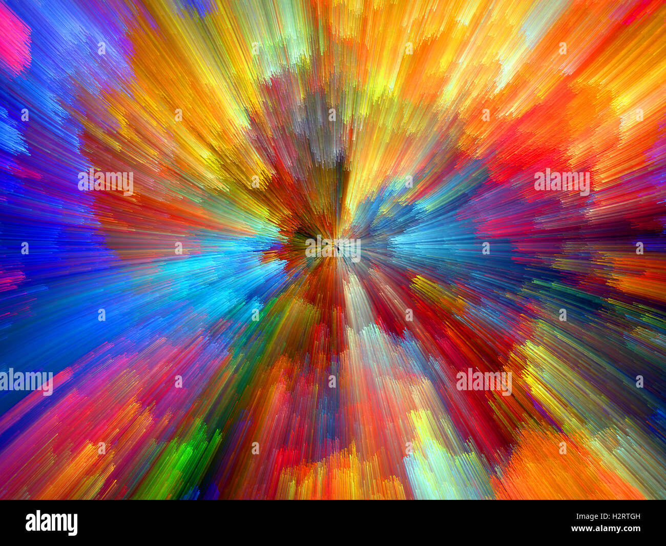 Virtual Life of Color Stock Photo - Alamy