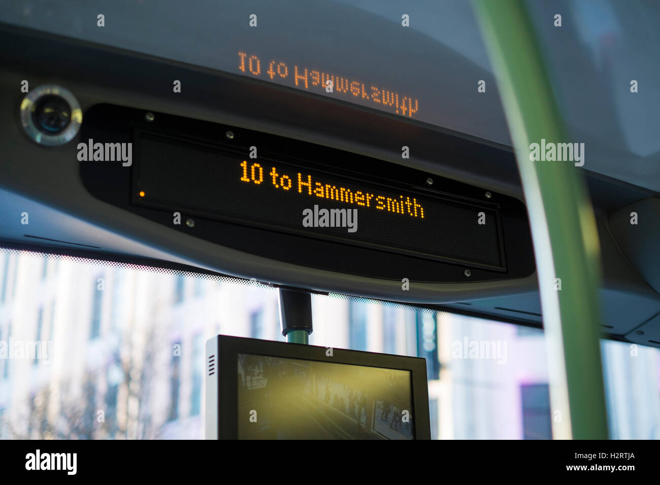Bus display hi-res stock photography and images - Alamy
