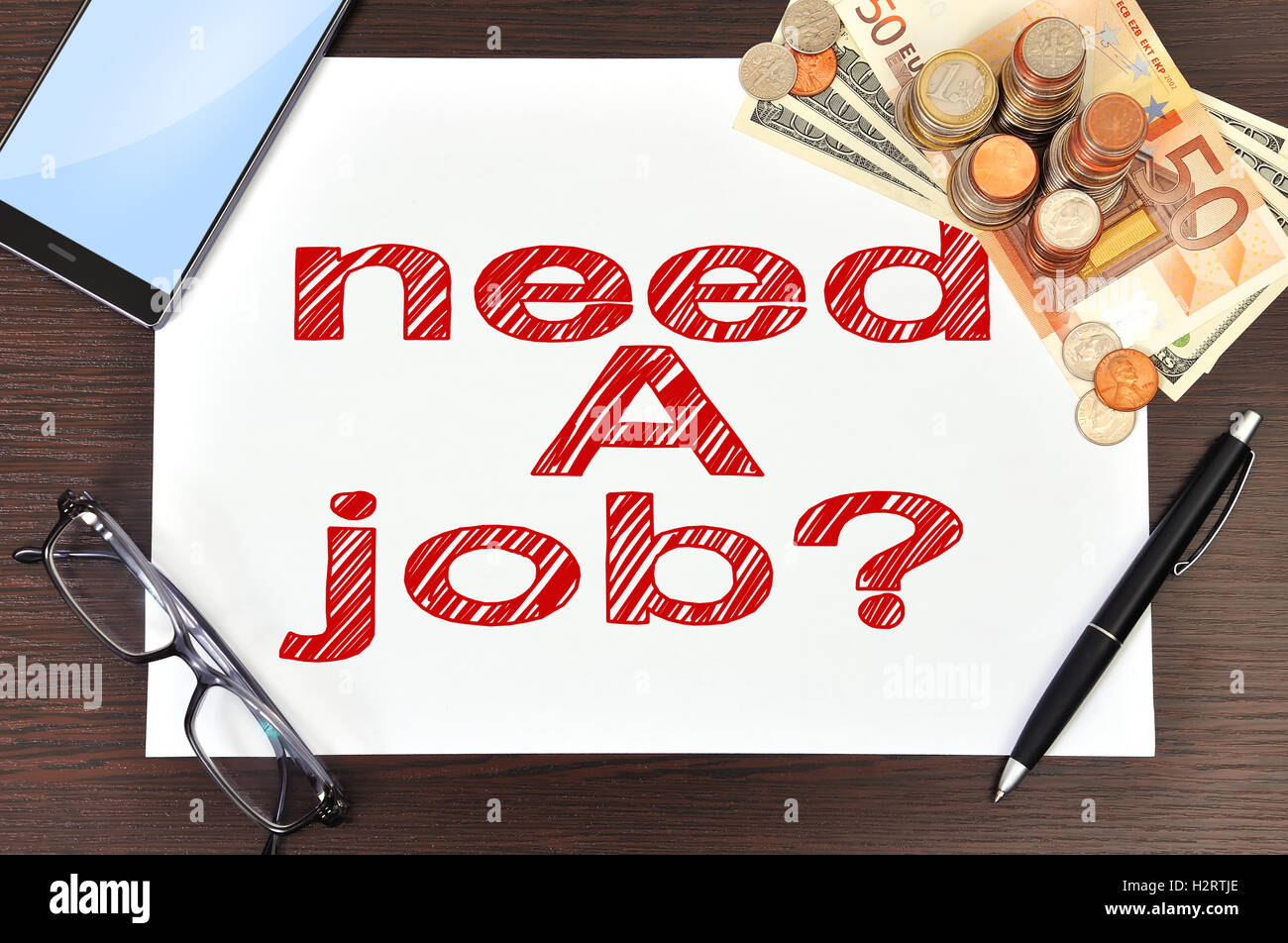 We need your money sign hi-res stock photography and images - Alamy