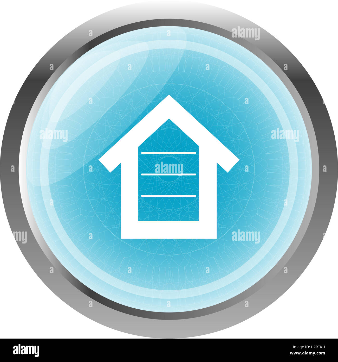 house button, signs, icons isolated on white Stock Photo - Alamy