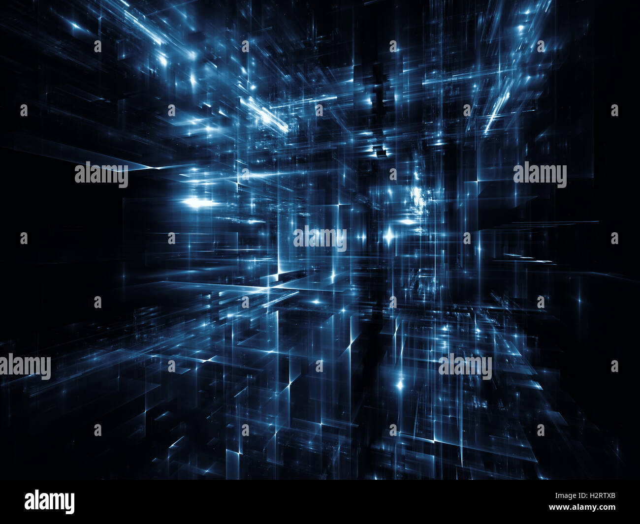 Lights of the Future Stock Photo - Alamy