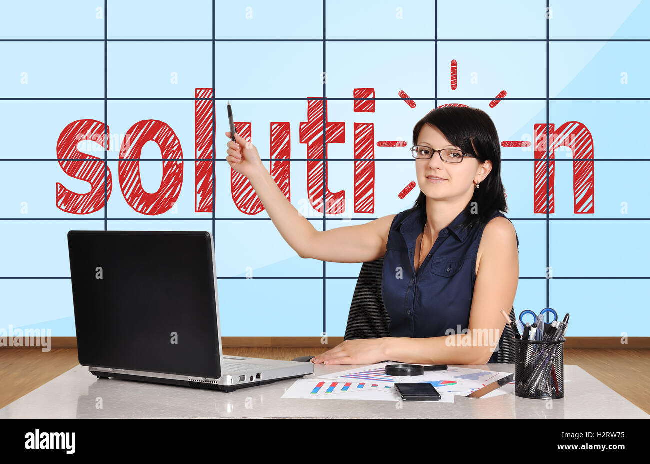 plasma panel with solution Stock Photo - Alamy