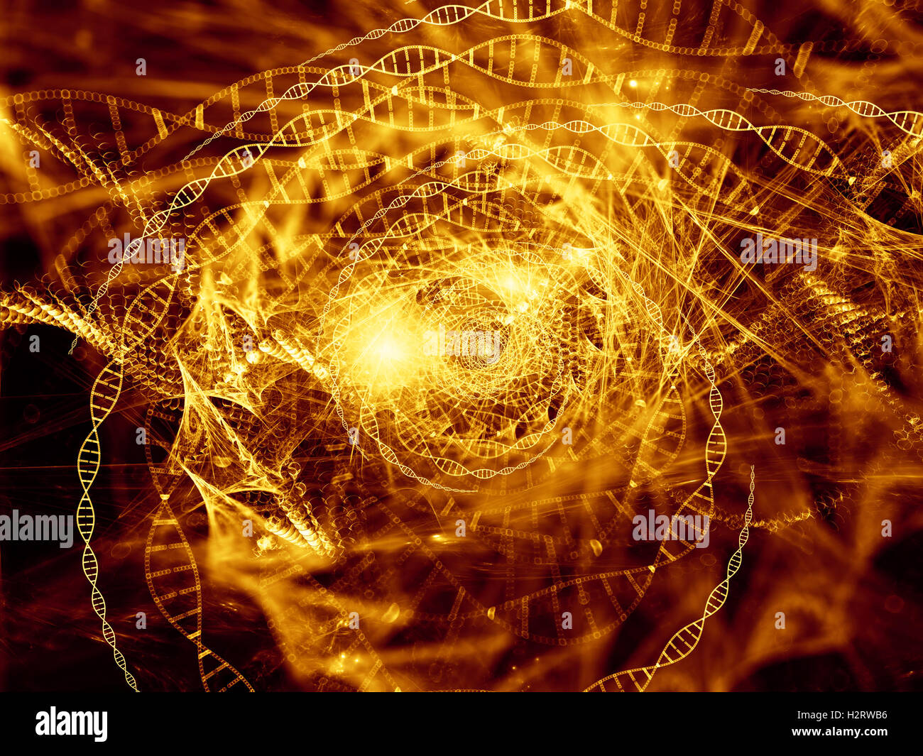 Dna nucleus hi-res stock photography and images - Alamy