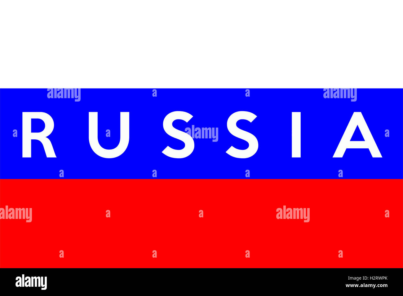 flag of Russia Stock Photo - Alamy