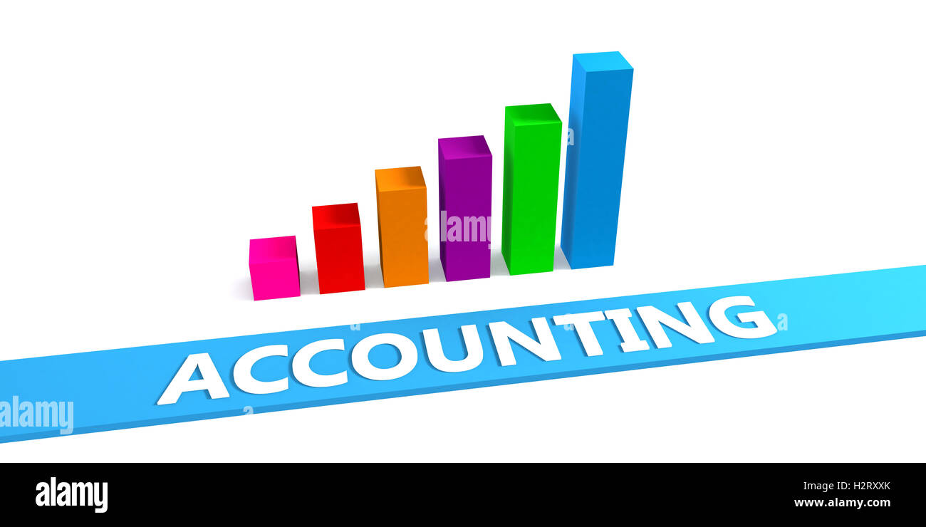 Great Accounting Concept with Good Chart Showing Progress Stock Photo ...