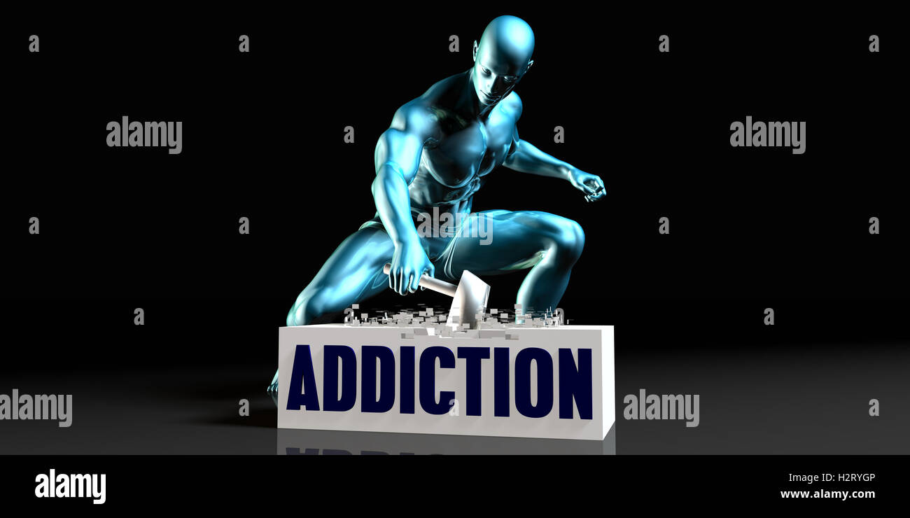 Get Rid of Addiction and Remove the Problem Stock Photo - Alamy