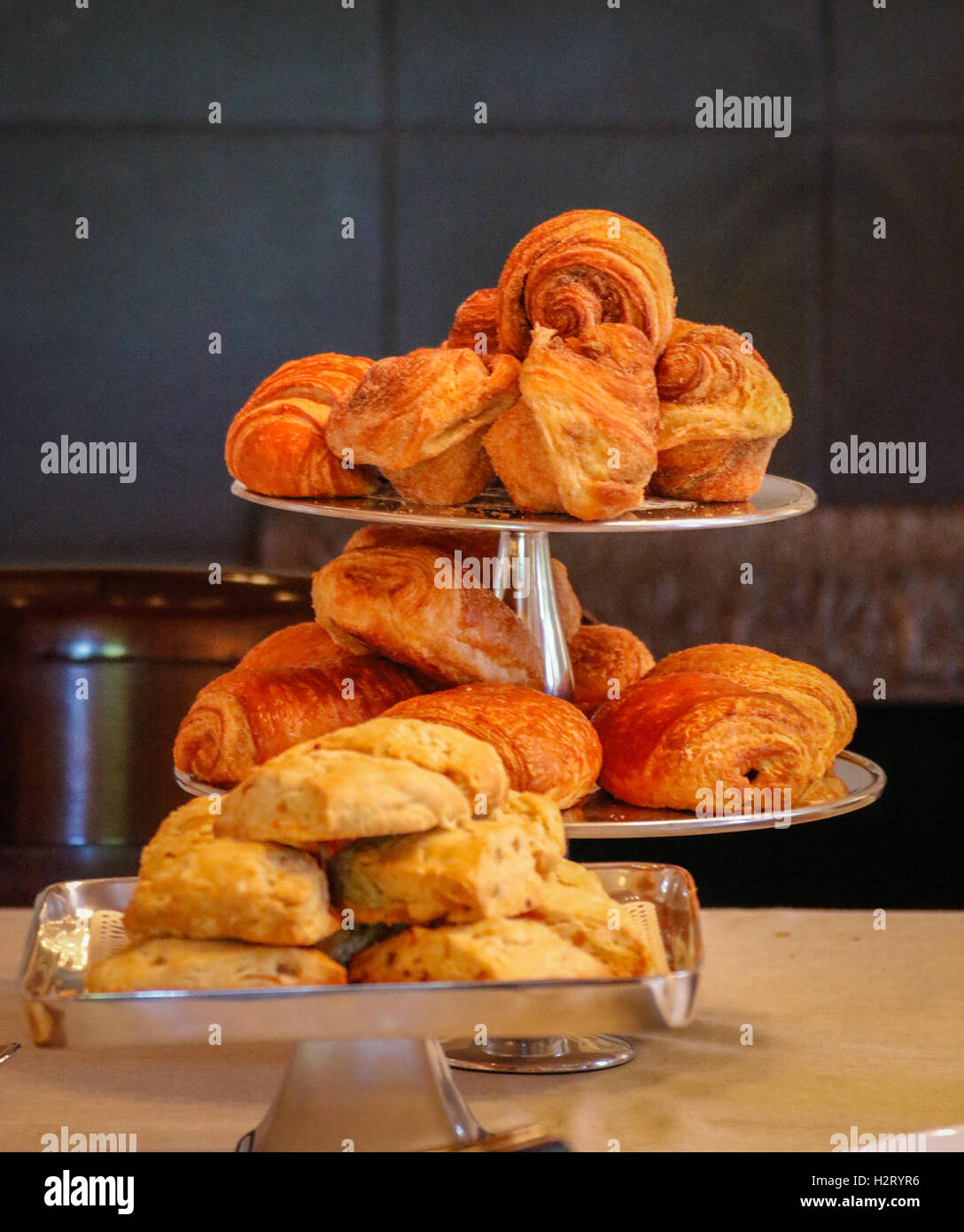 Breakfast snacks available to eat Stock Photo - Alamy