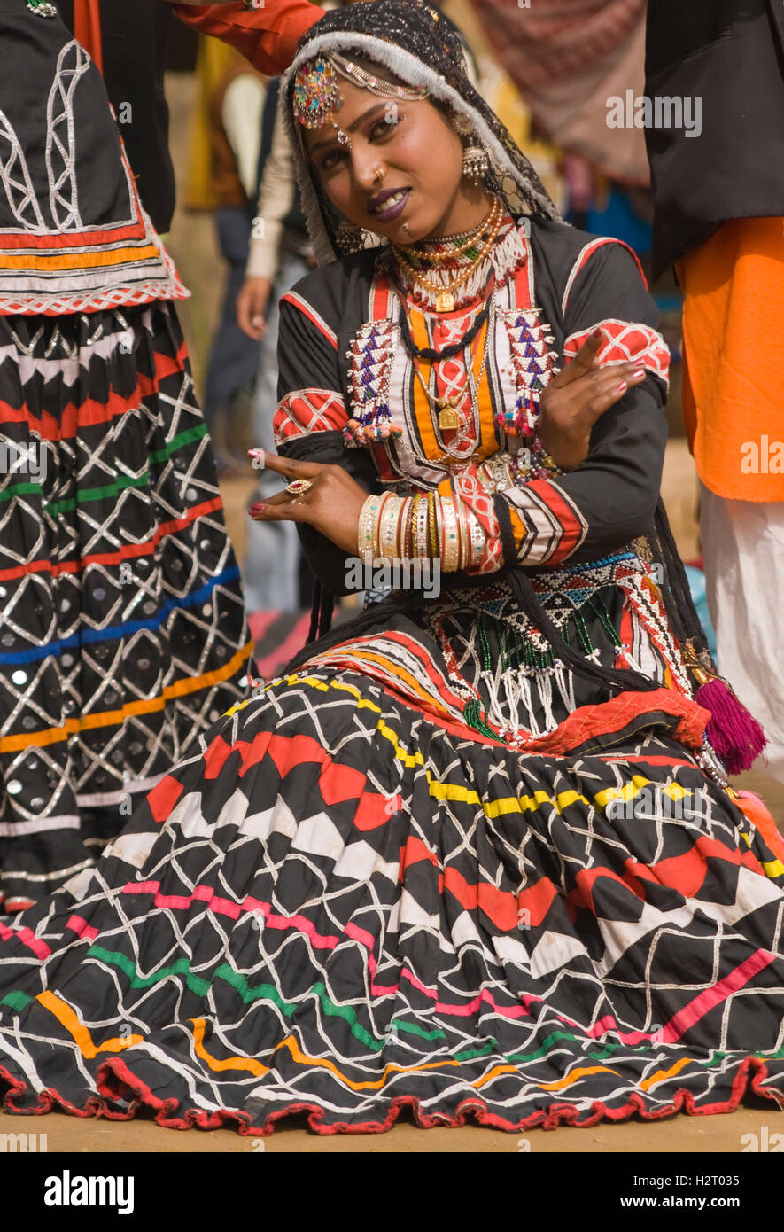 Portrait of a Kalbelia dancer from Rajasthan, India Stock Photo - Alamy