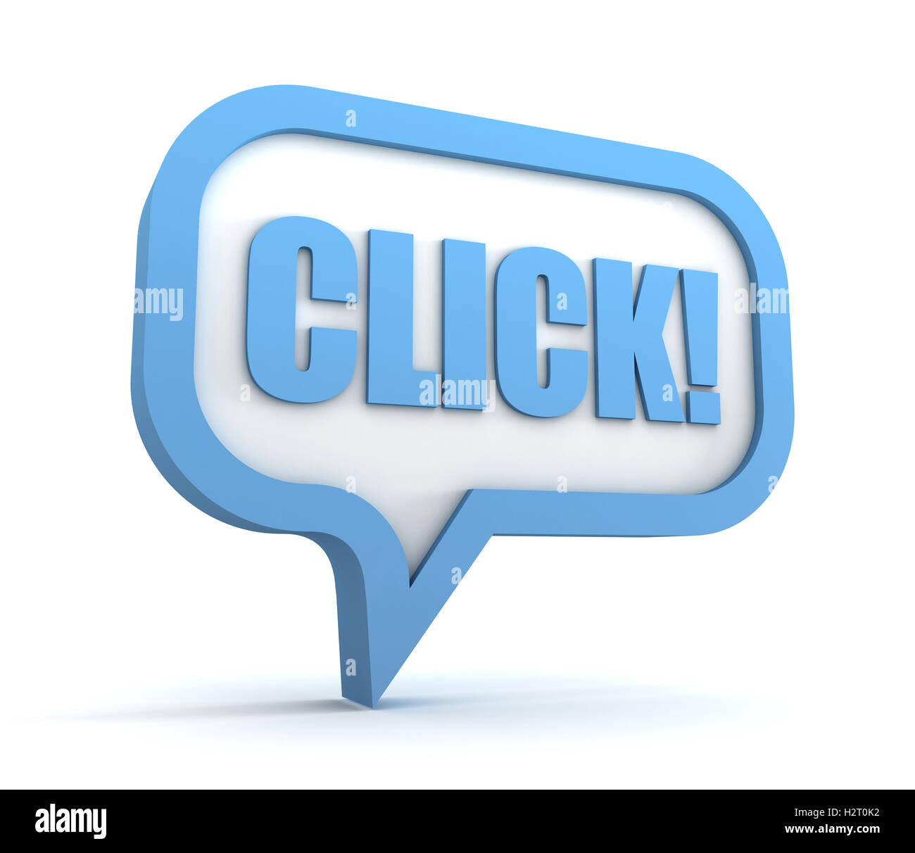 Click here 3d hi-res stock photography and images - Alamy