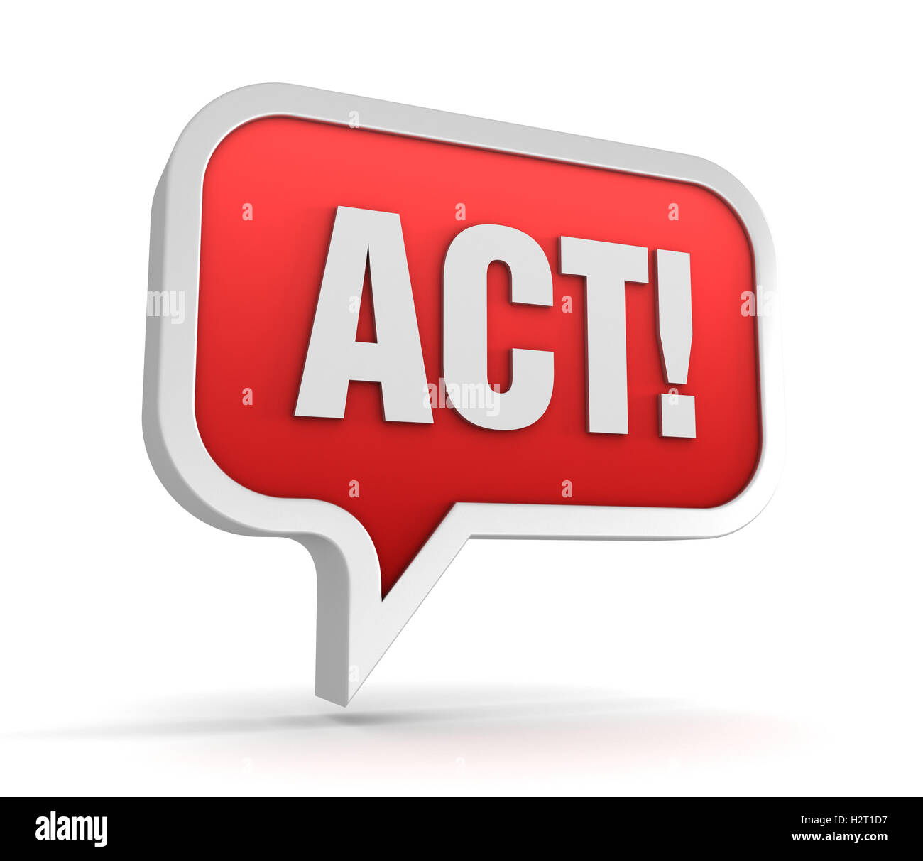 act concept 3d illustration Stock Photo - Alamy
