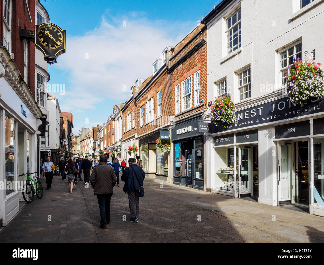 Winchester town centre hi-res stock photography and images - Alamy