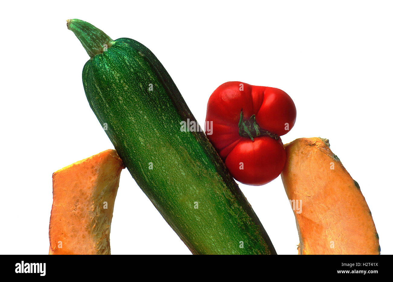 Variety of vegetables, pumpkin, courgette, tomato Stock Photo - Alamy