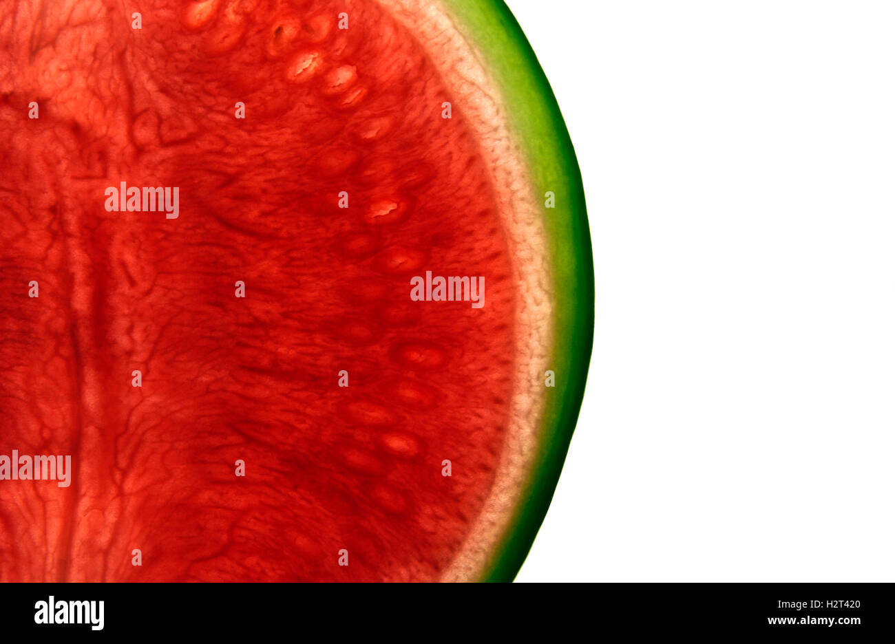 Watermelon cut through hi-res stock photography and images - Alamy