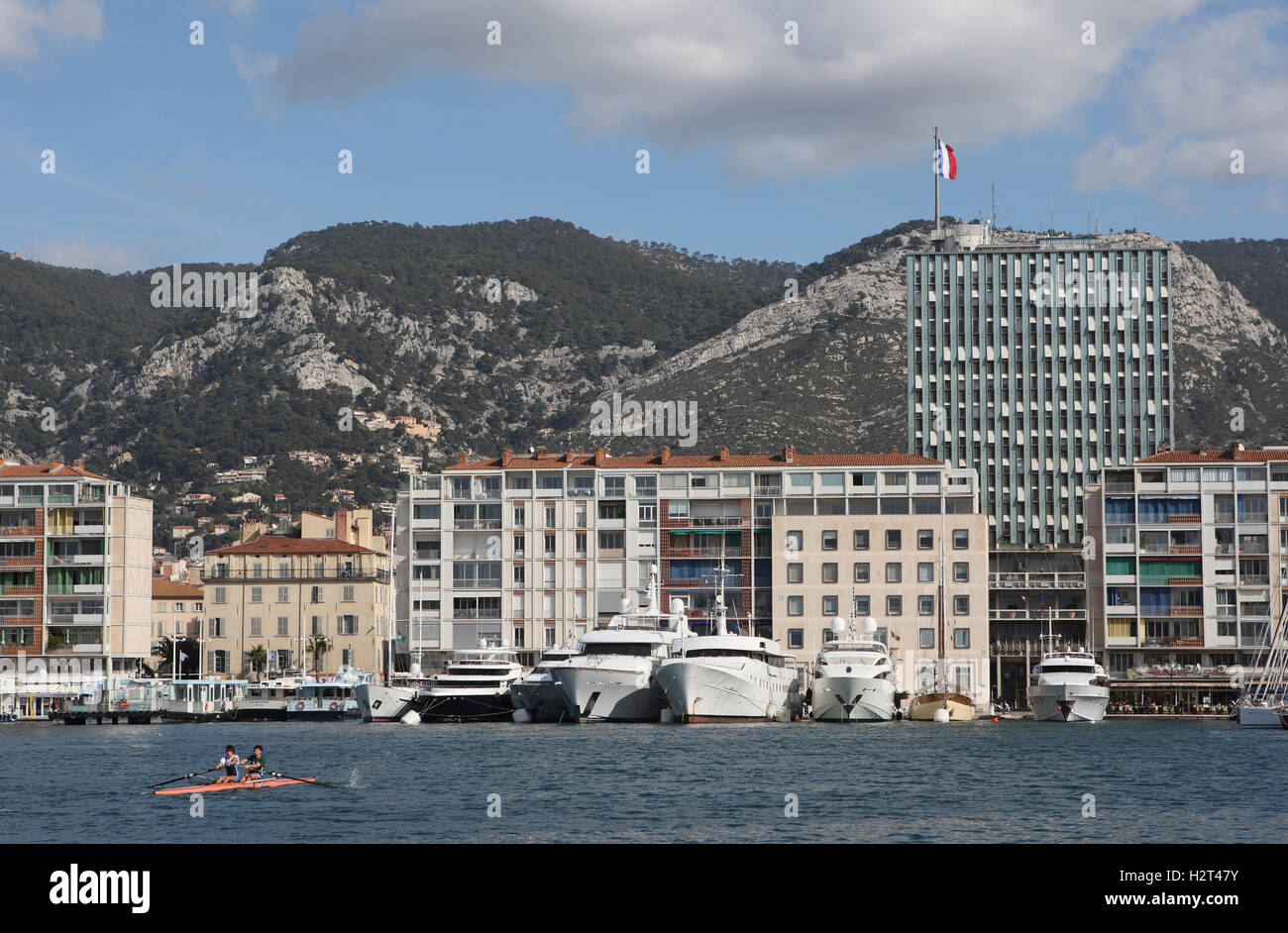 The harbor of toulon hi-res stock photography and images - Alamy