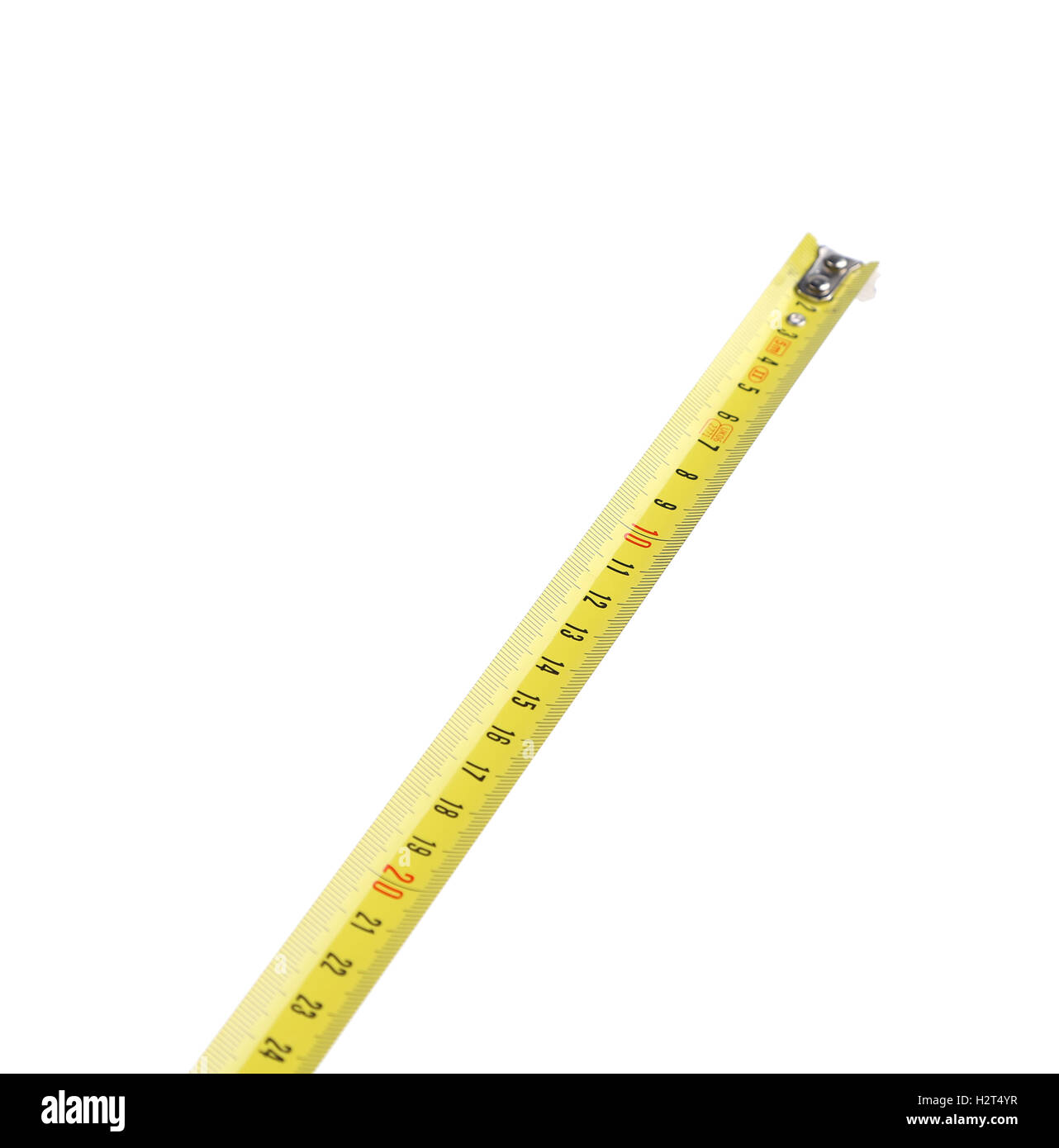 Tape Measure by diagonal Stock Photo - Alamy
