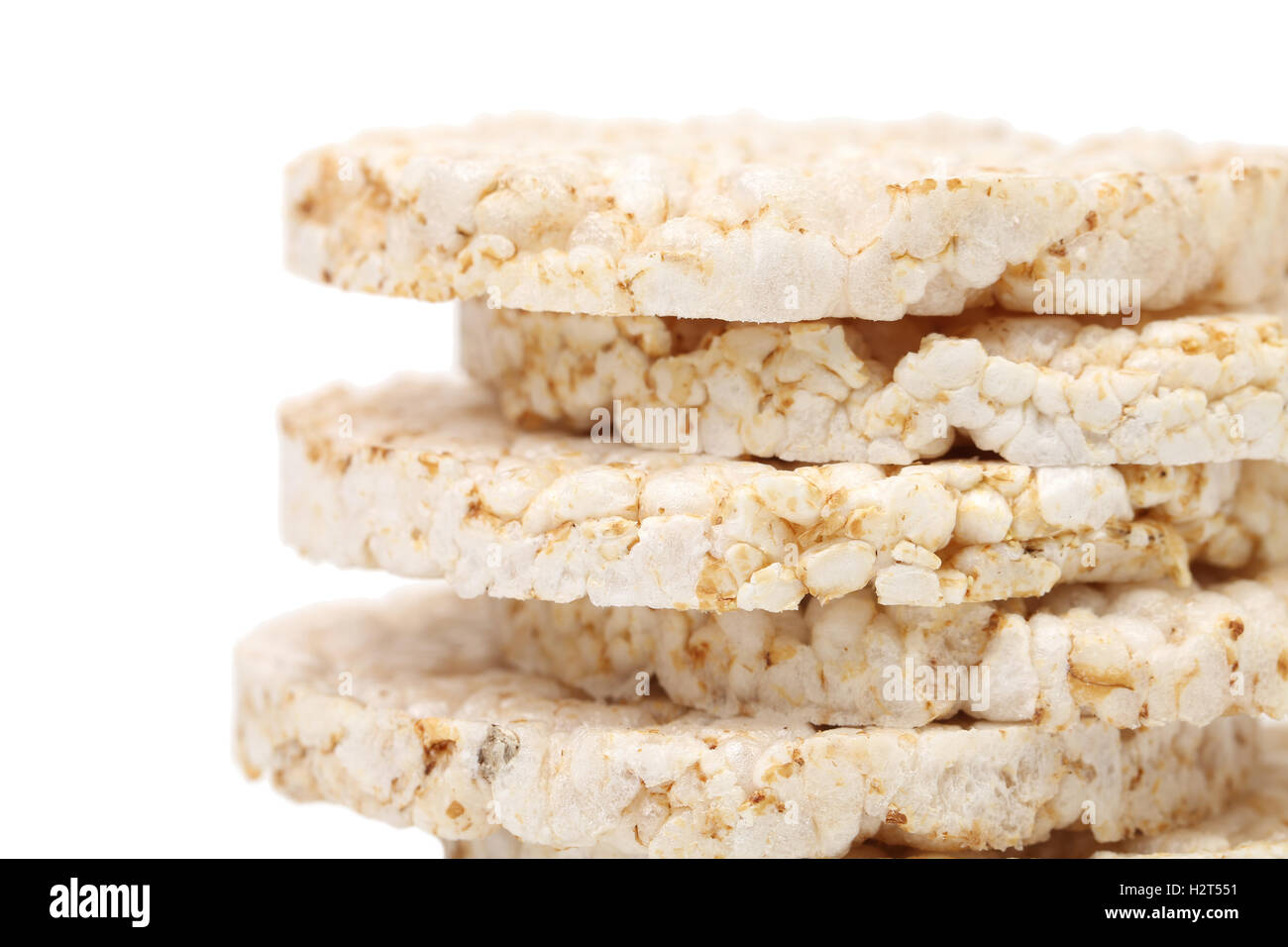 Stack of rice cakes Stock Photo - Alamy