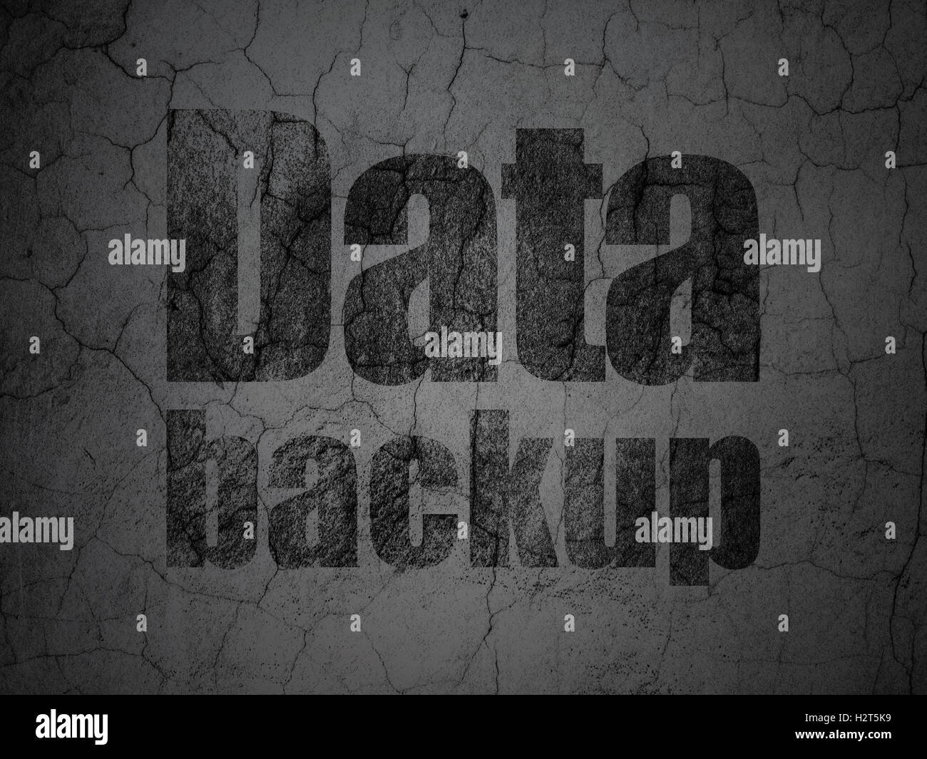 Information concept: Data Backup on grunge wall background Stock Photo ...