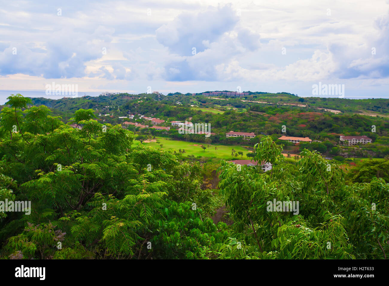 Philippine traditional village and hotel Stock Photo - Alamy