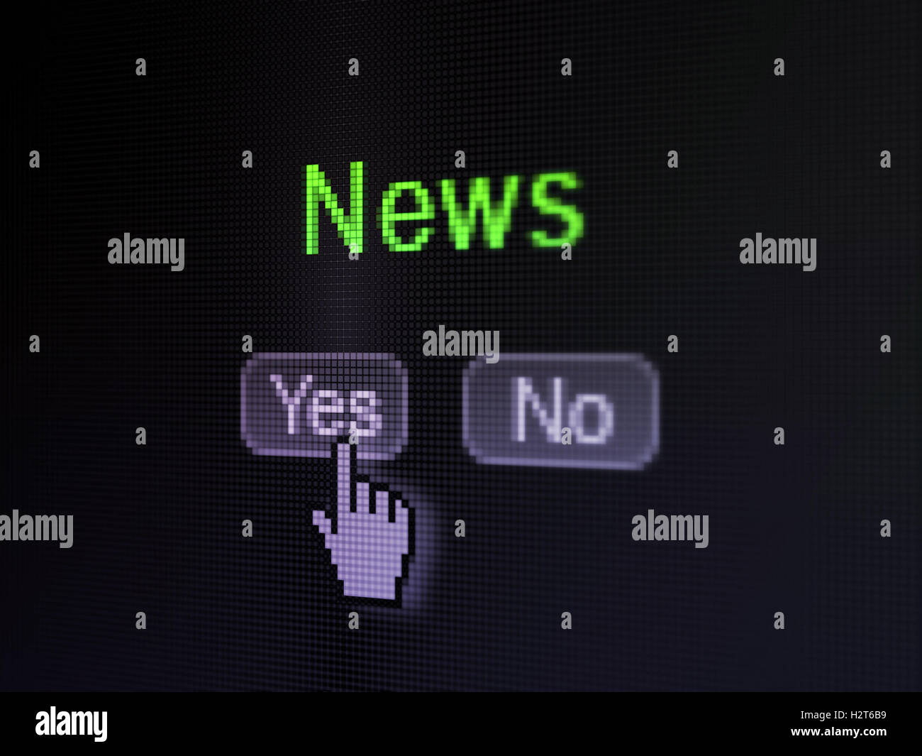 News concept: News on digital computer screen Stock Photo - Alamy