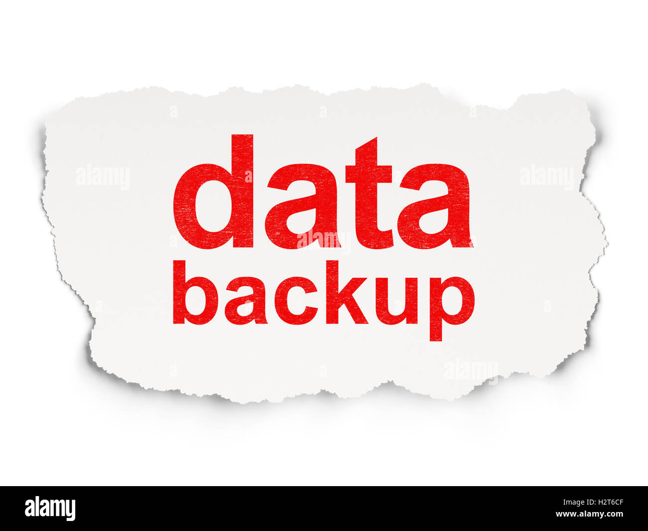 Data concept: Data Backup on Paper background Stock Photo - Alamy