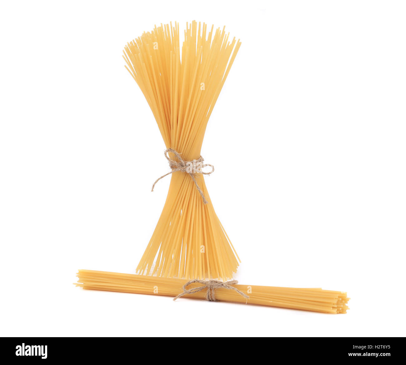 Close up of Spaghetti isolated Stock Photo - Alamy