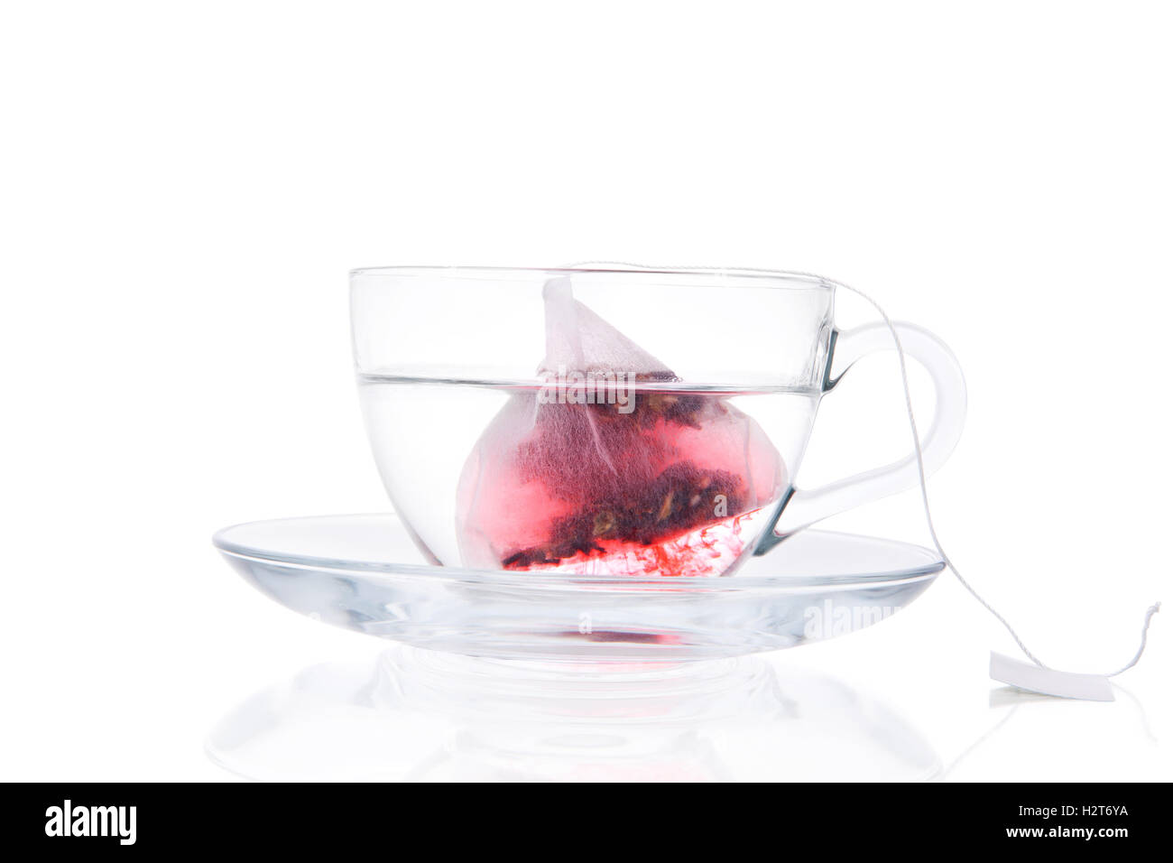 Tea dissolving in hot water Stock Photo - Alamy