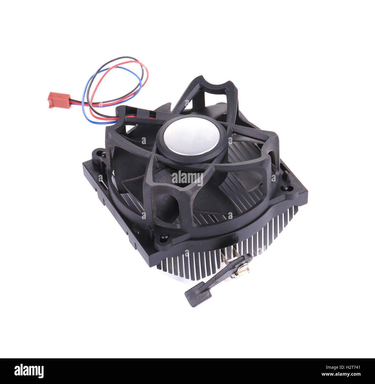 Small black computer fan Stock Photo - Alamy