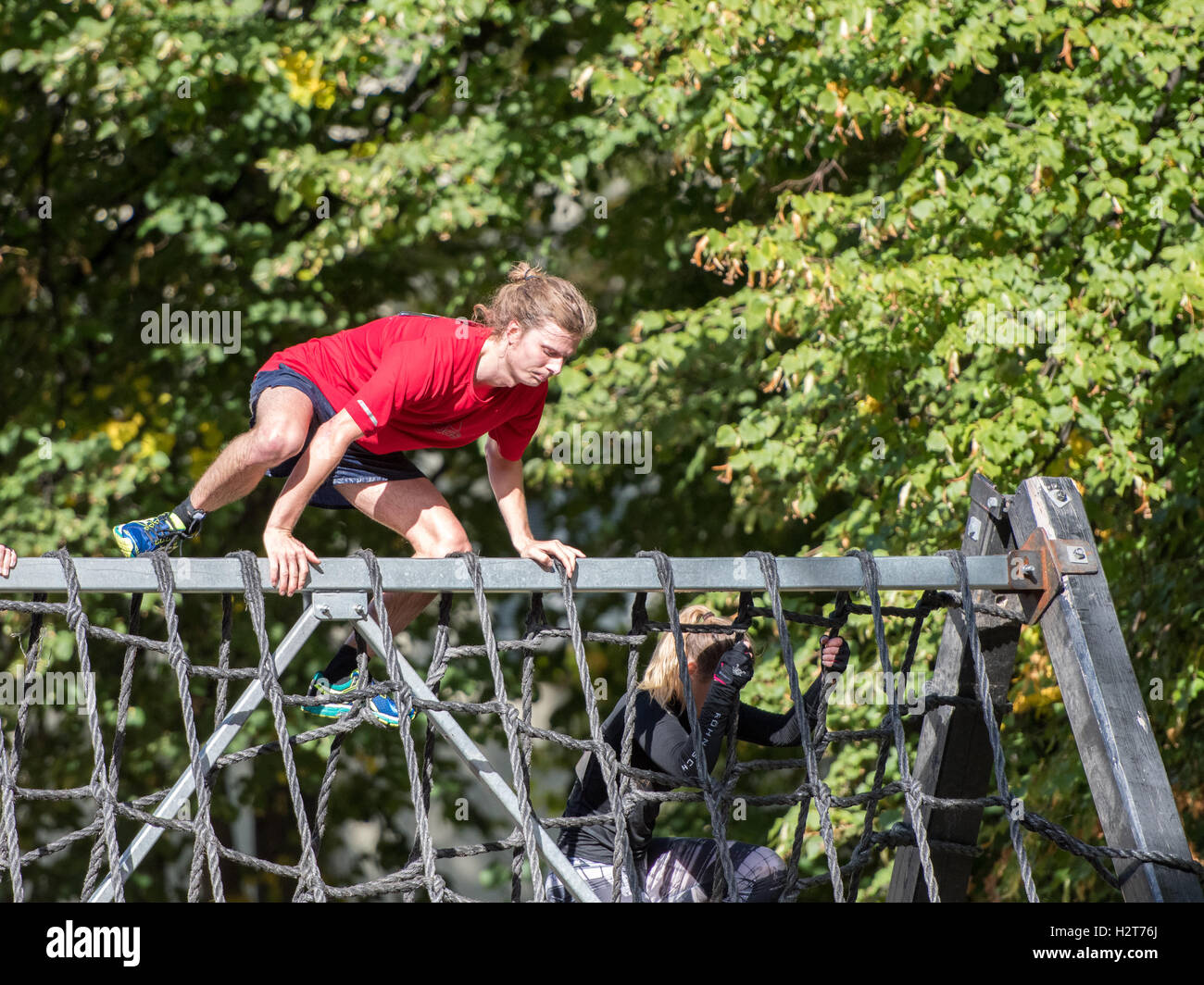 Obstacle race hi-res stock photography and images - Alamy