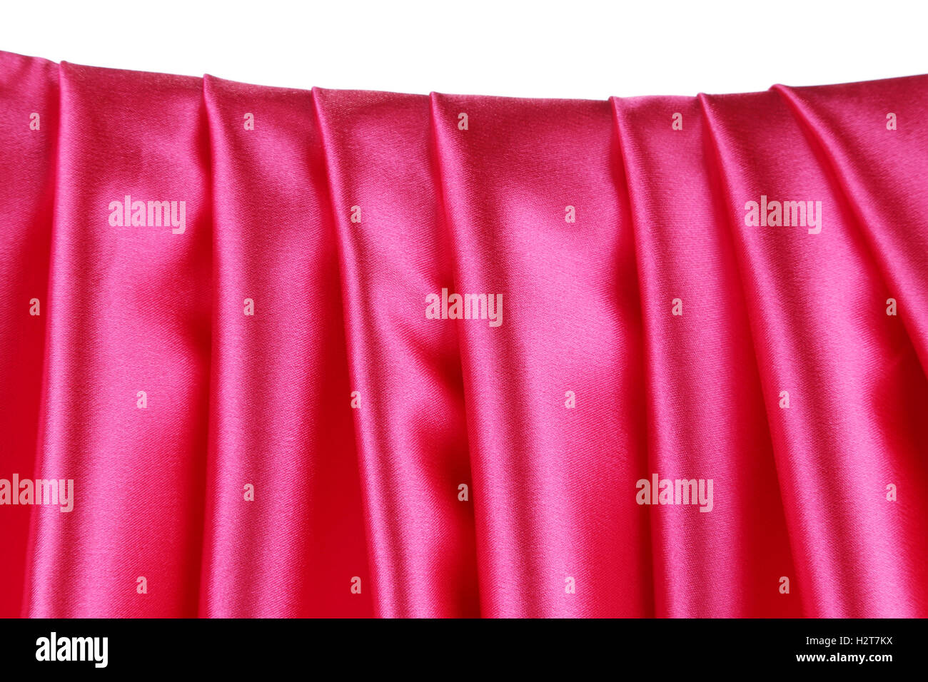 Pink silk drape Stock Photo - Alamy