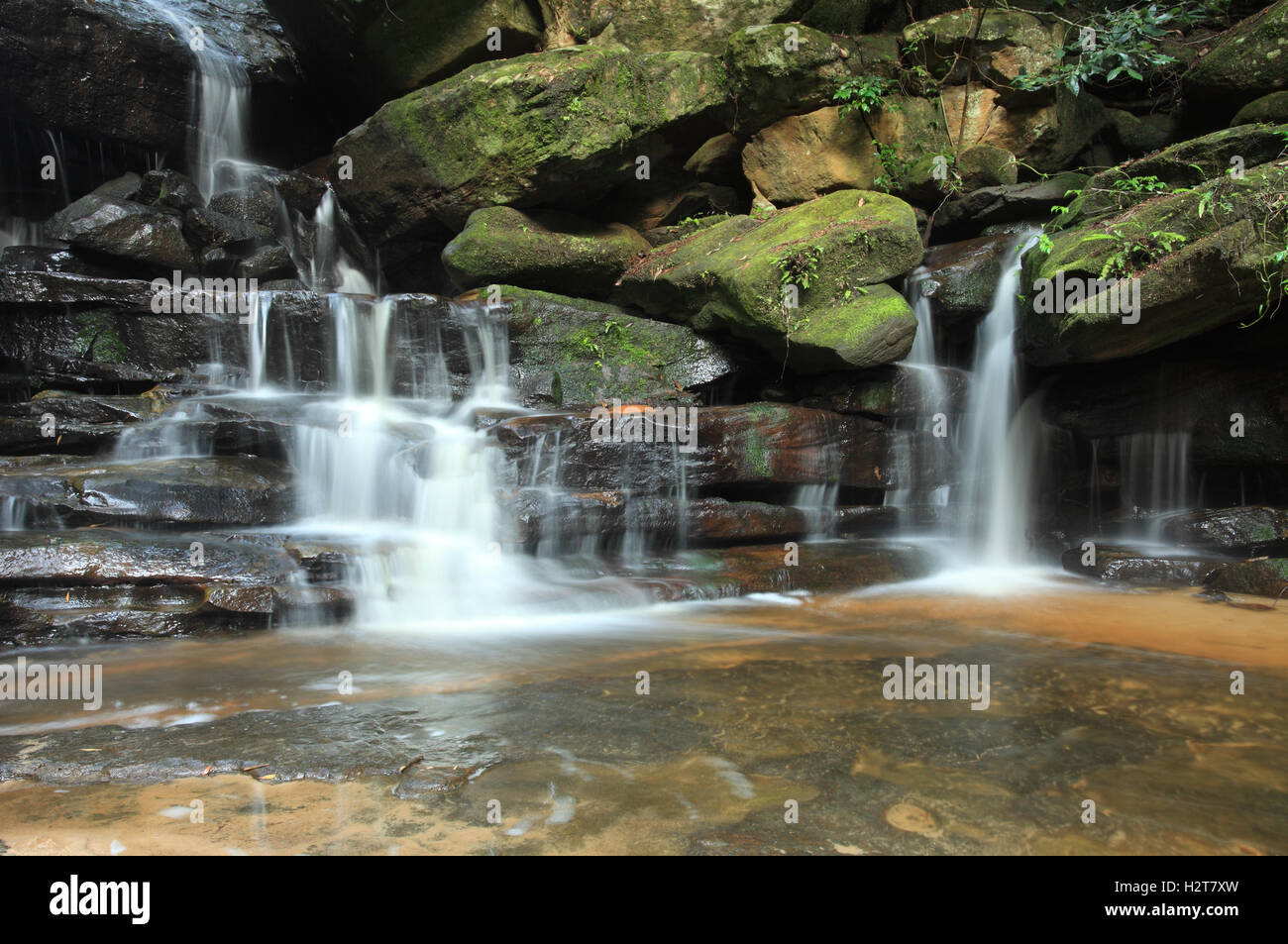 Waterfall Somersby Falls Australia Stock Photo - Alamy