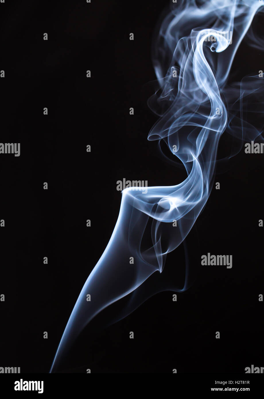 White smoke stream close up. Abstract Stock Photo - Alamy