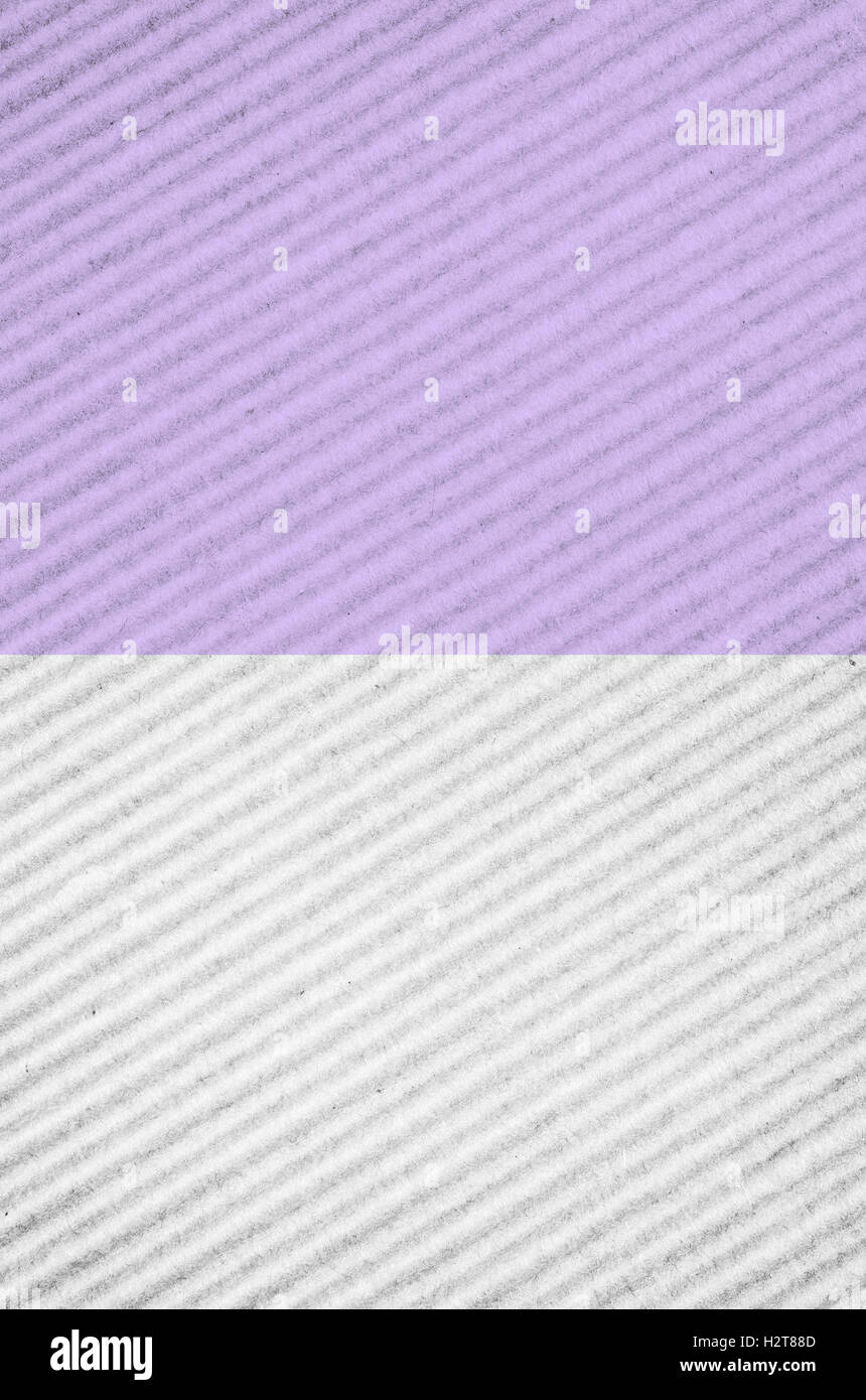 wavy dual color corrugated rough cardboard surface - copy space Stock ...