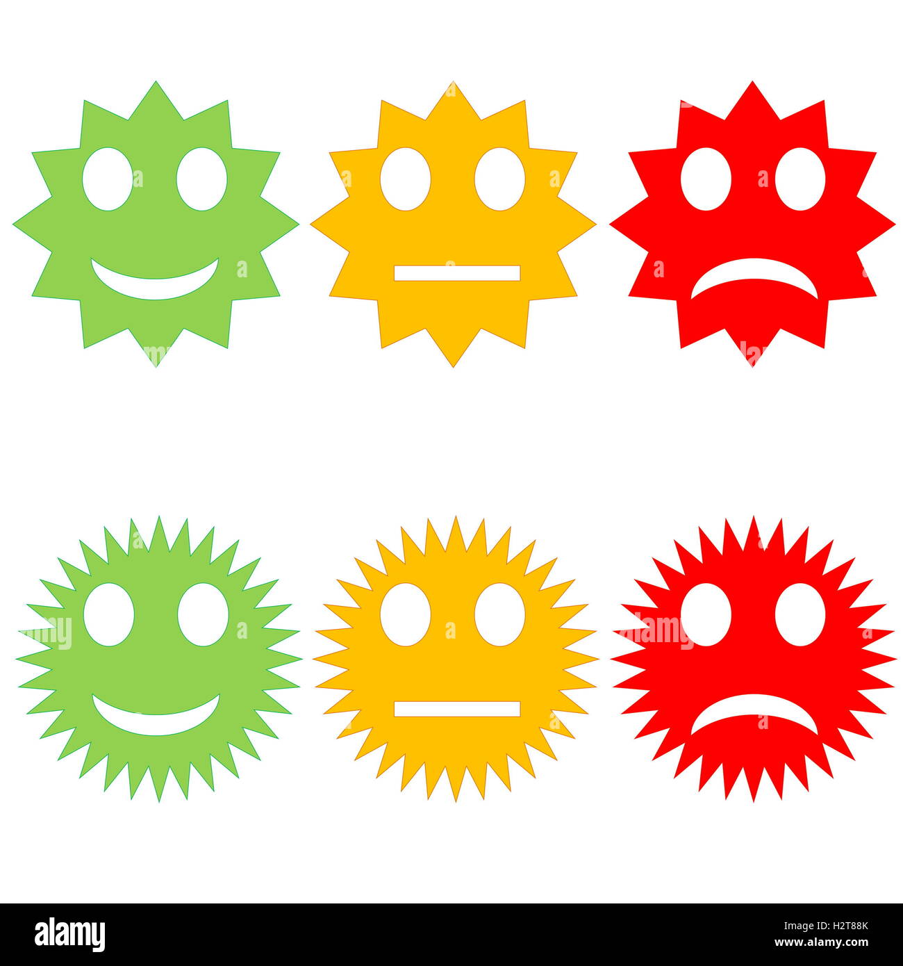 Smiley face sticker Cut Out Stock Images & Pictures - Alamy