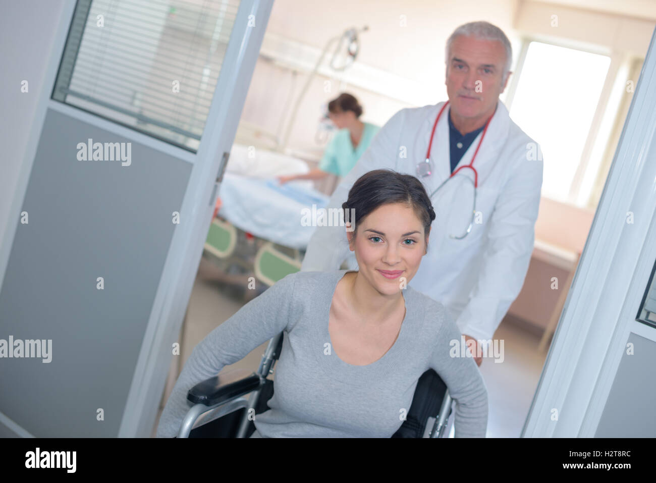 discharge from the hospital Stock Photo - Alamy