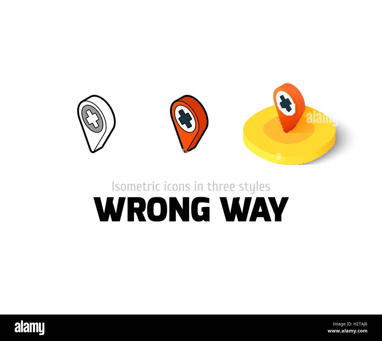 Wrong way round hi-res stock photography and images - Alamy