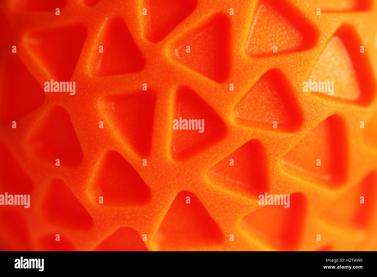 Orange rubber texture with triagle pattern close up bright Stock Photo ...