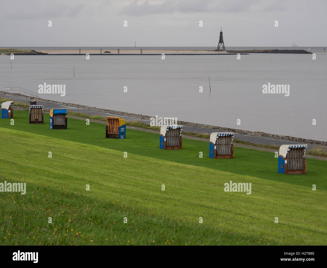 beach of cuxhaven Stock Photo - Alamy