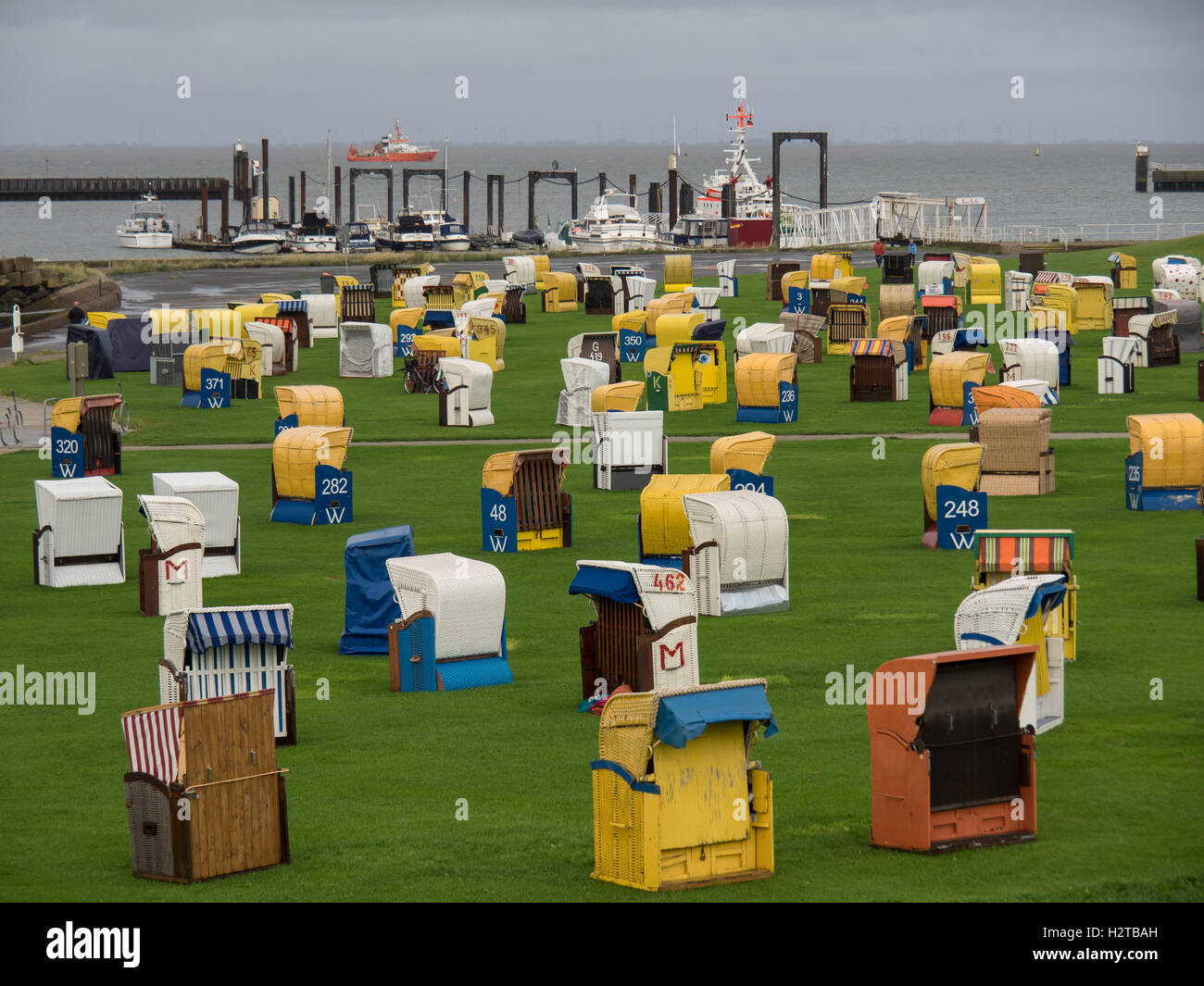 beach of cuxhaven Stock Photo - Alamy