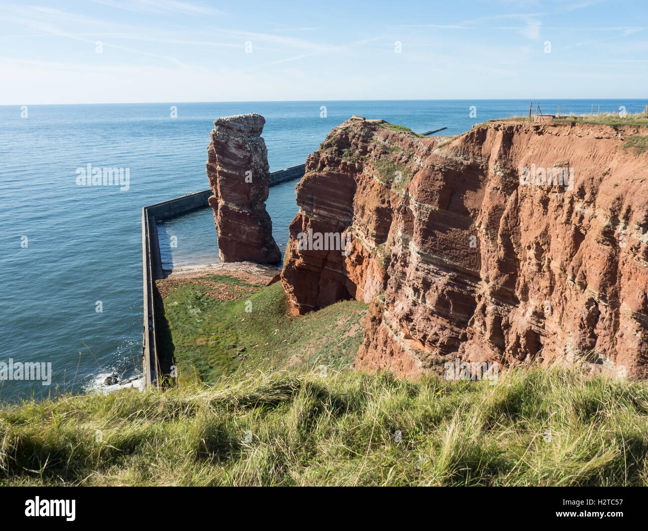 the island of helgoland in the north sea Stock Photo - Alamy