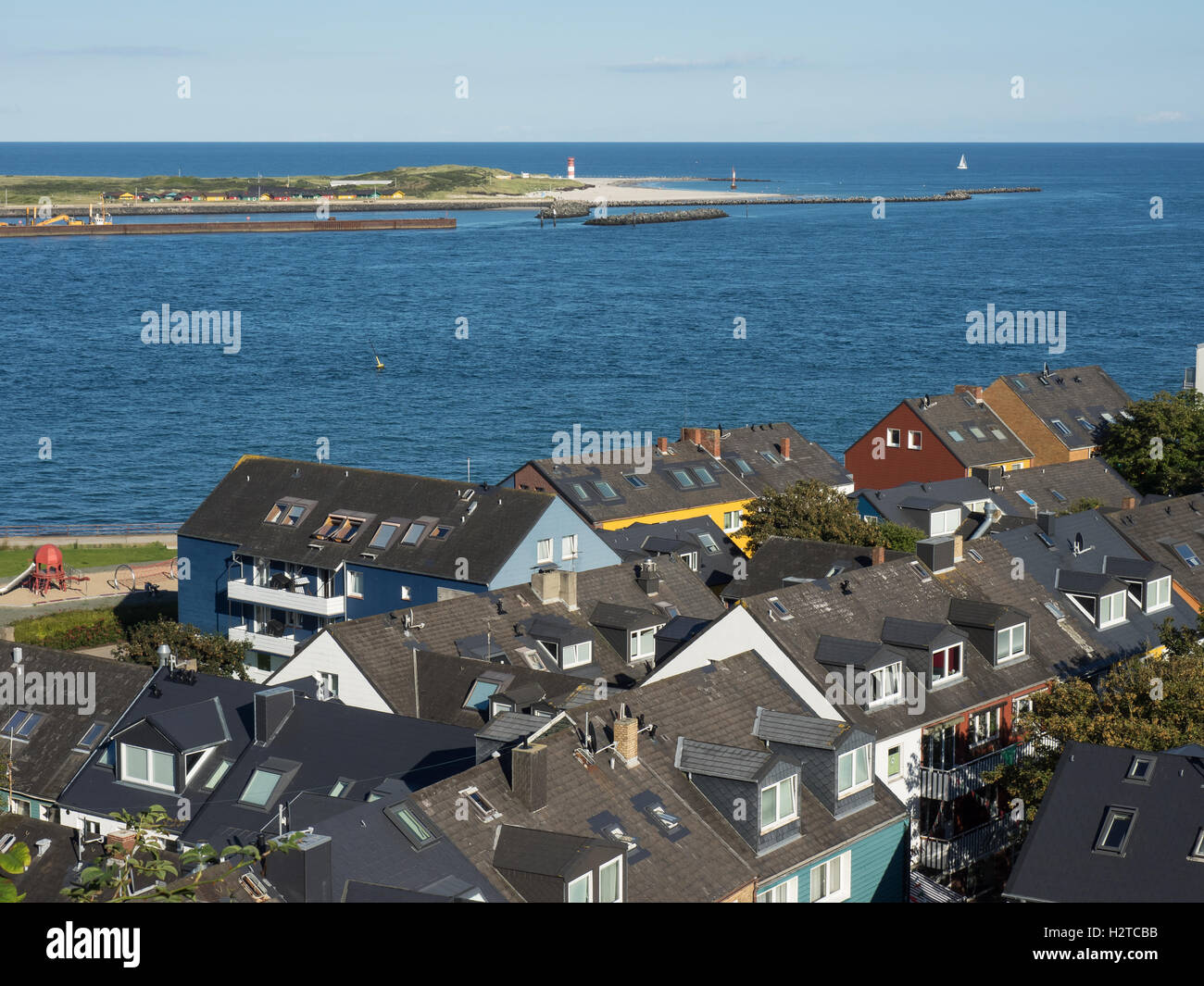 the island of helgoland in the north sea Stock Photo - Alamy